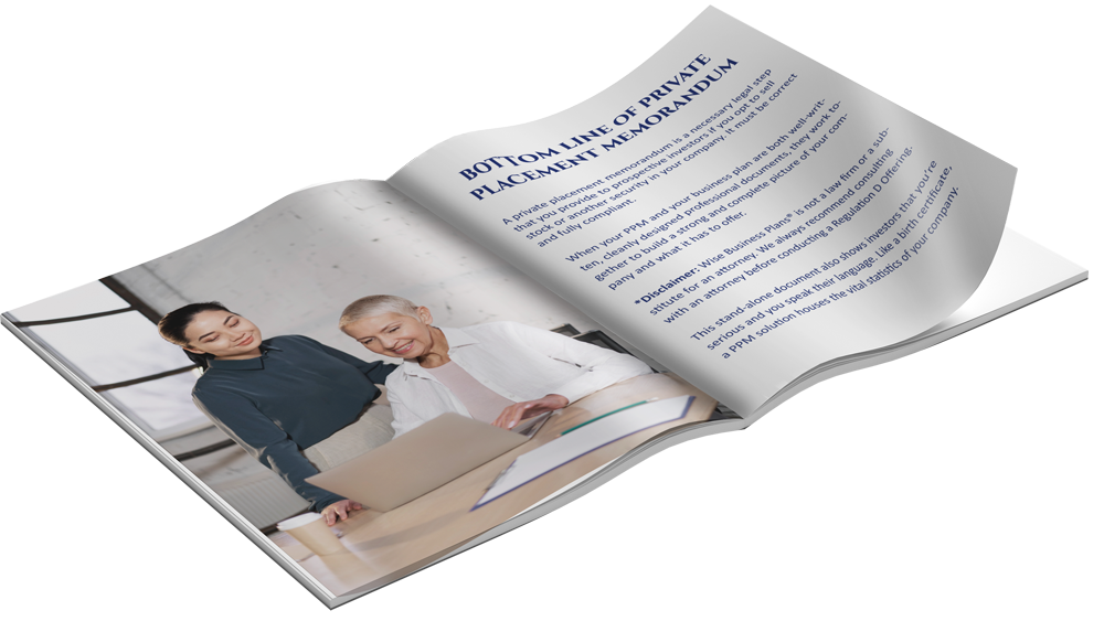 Private Placement Memorandum Services | Wise Business Plans Private Placement Memorandum Services | Wise Business Plans