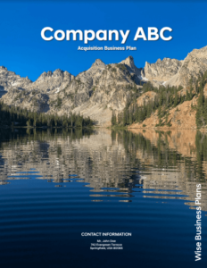Sample Business Plan PDF (Free Downloads) | Wise Business Plans