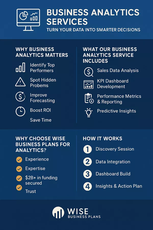 Business Analytics Services - Wise Business Plans